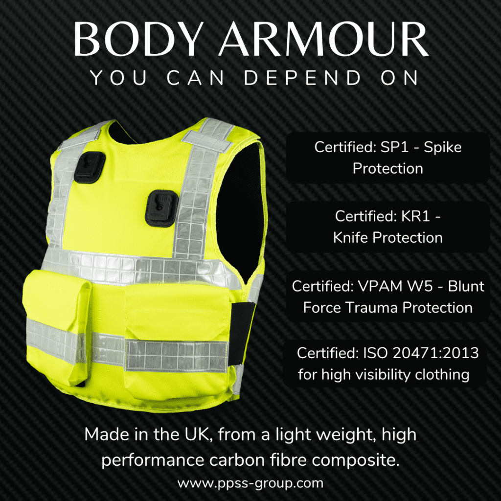 PPSS Stab Vests Live At Major Healthcare Security Conference